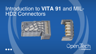 VITA 91 and MIL-HD2 Connectors | Open.Tech
