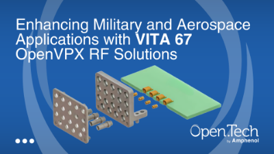 VITA 67 OpenVPX RF Solutions for Military and Aerospace | Open.Tech