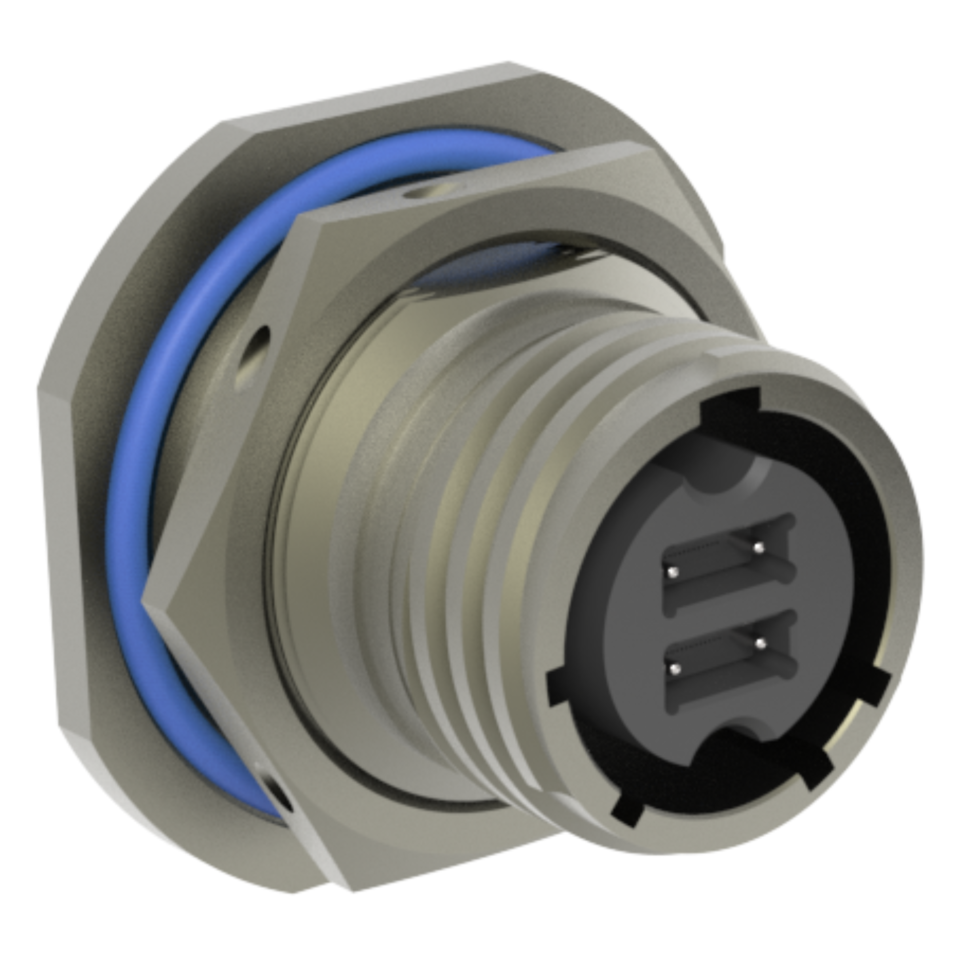 VITA 87 Circular MT Jam Nut (Panel) Mount Connectors | Open.Tech